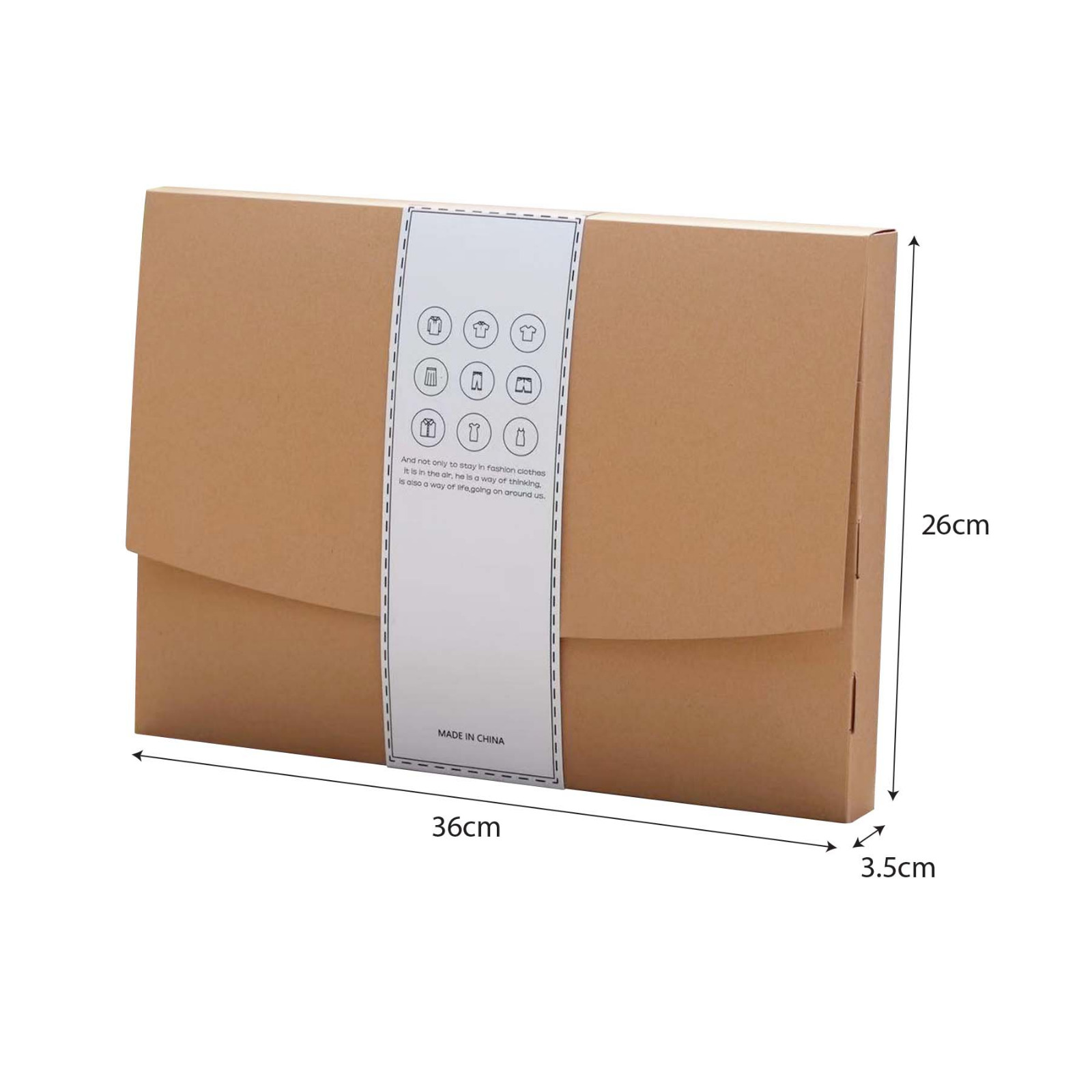 Buy T-Shirt Packaging Box | Premium Kraft Boxes for Clothing